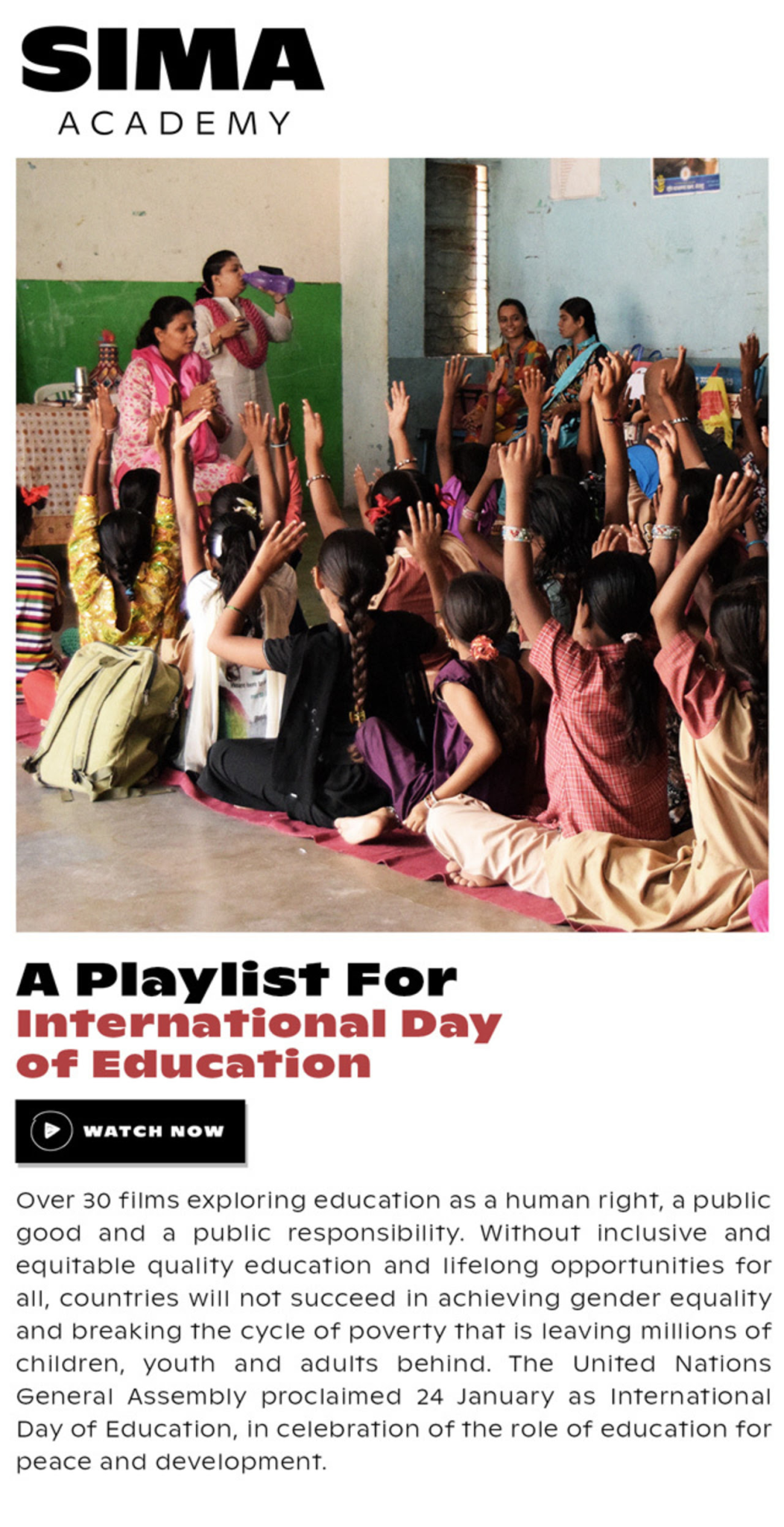 30 Films For International Day of Education + Beyond the Canon: Using ...