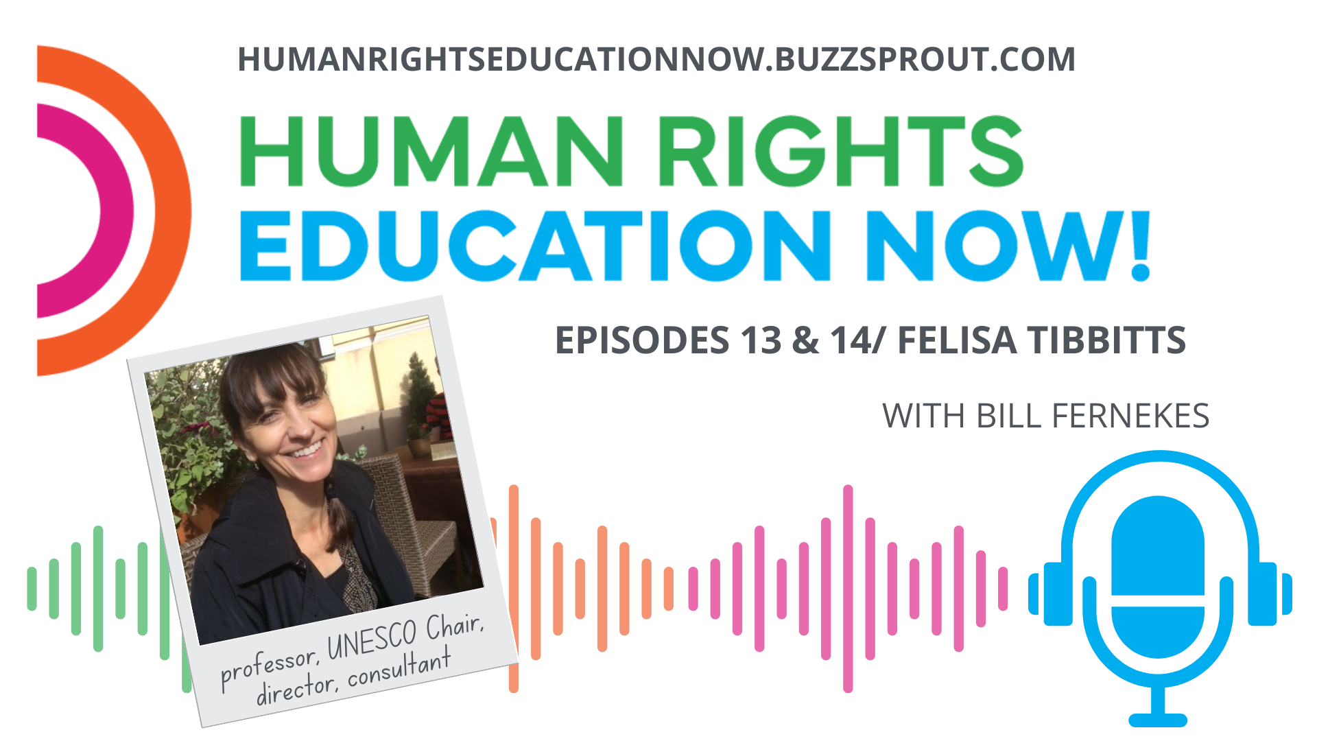 Episodes 13 and 14 with Felisa Tibbitts on Human Rights Education NOW ...