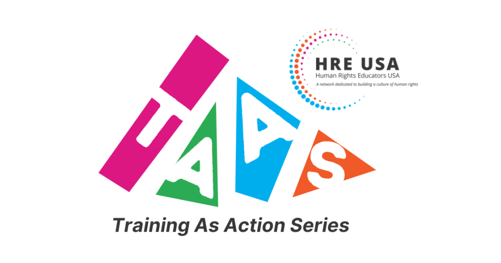 The 2025-2026 Training As Action Series (TAAS) resumes on January 26 ...