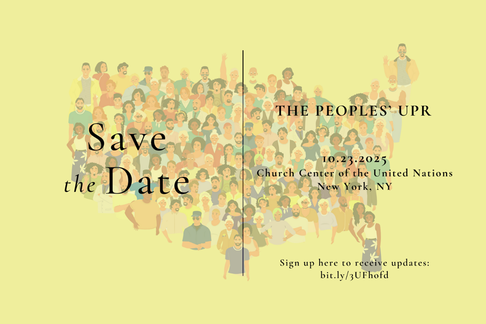 Save the Date: The People’s UPR – HRE USA