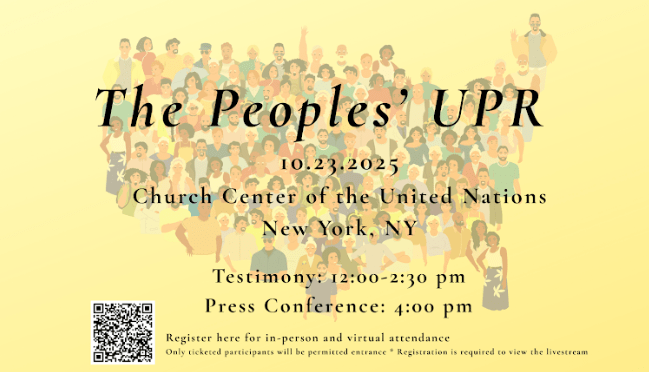 The People’s UPR and UPR-Related Events – HRE USA