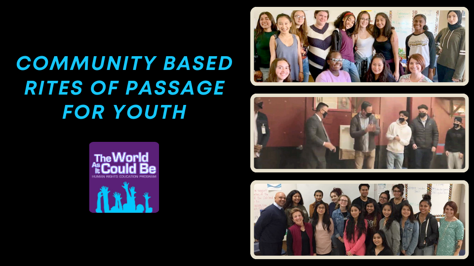 The World As It Could Be Is Within Reach | Community-Based Rites of ...